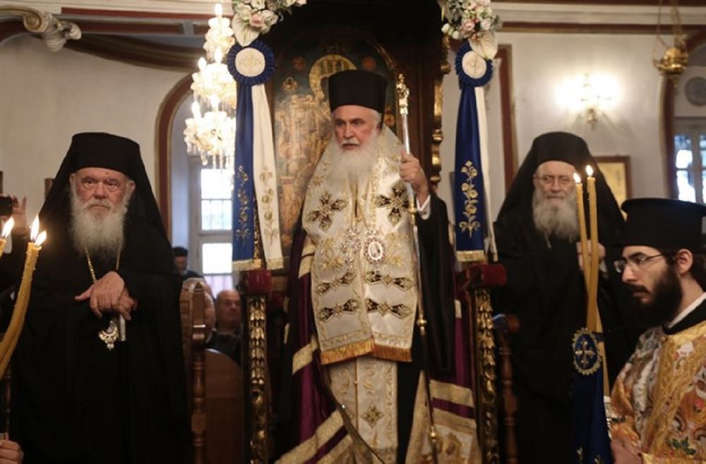 Church of Greece: Ενθρονίστηκε ο νέος Μητροπολίτης Λήμνου και Αγίου ...